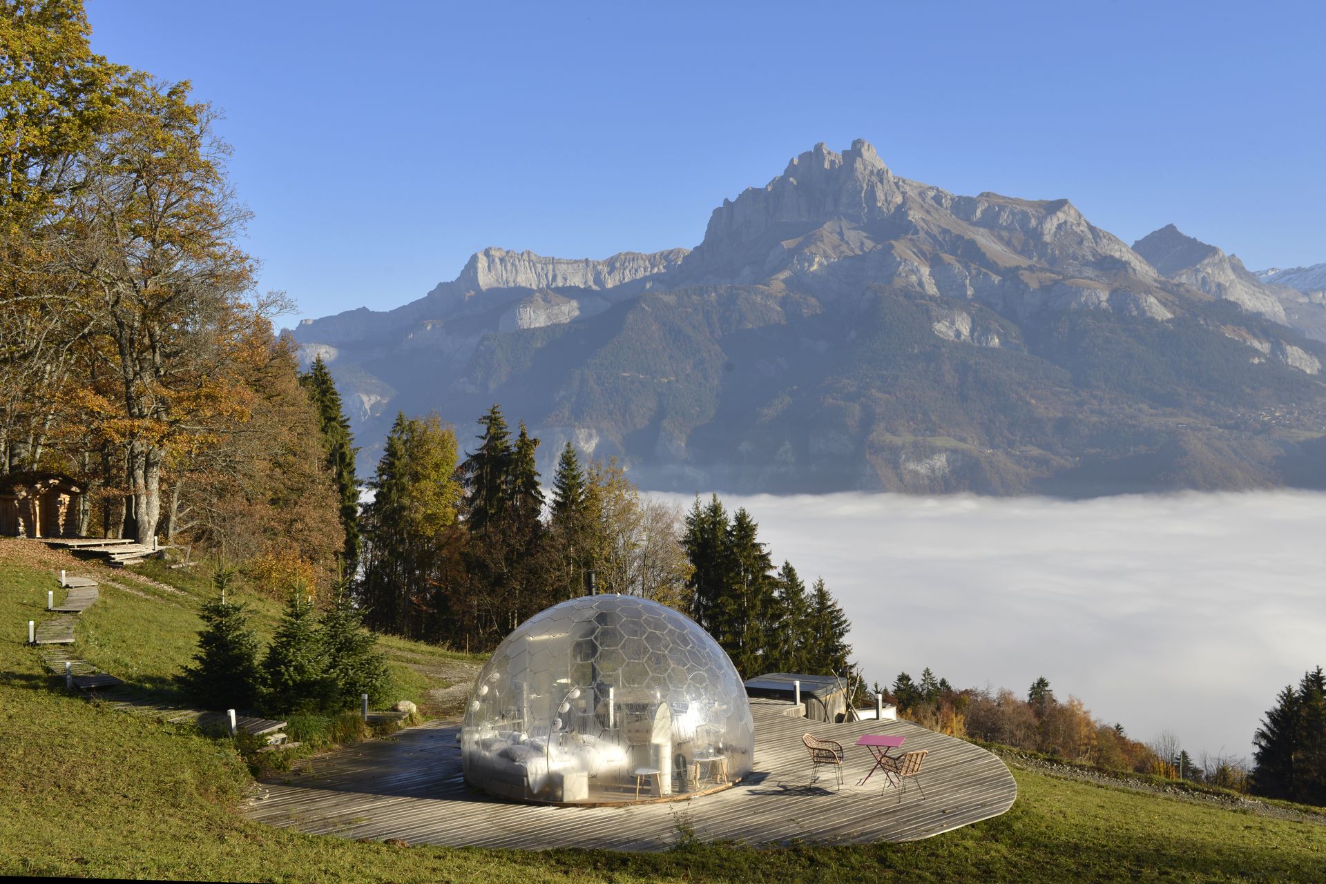 Nuit-Nature • Dormir dans une bulle transparente, nuit insolite à ...